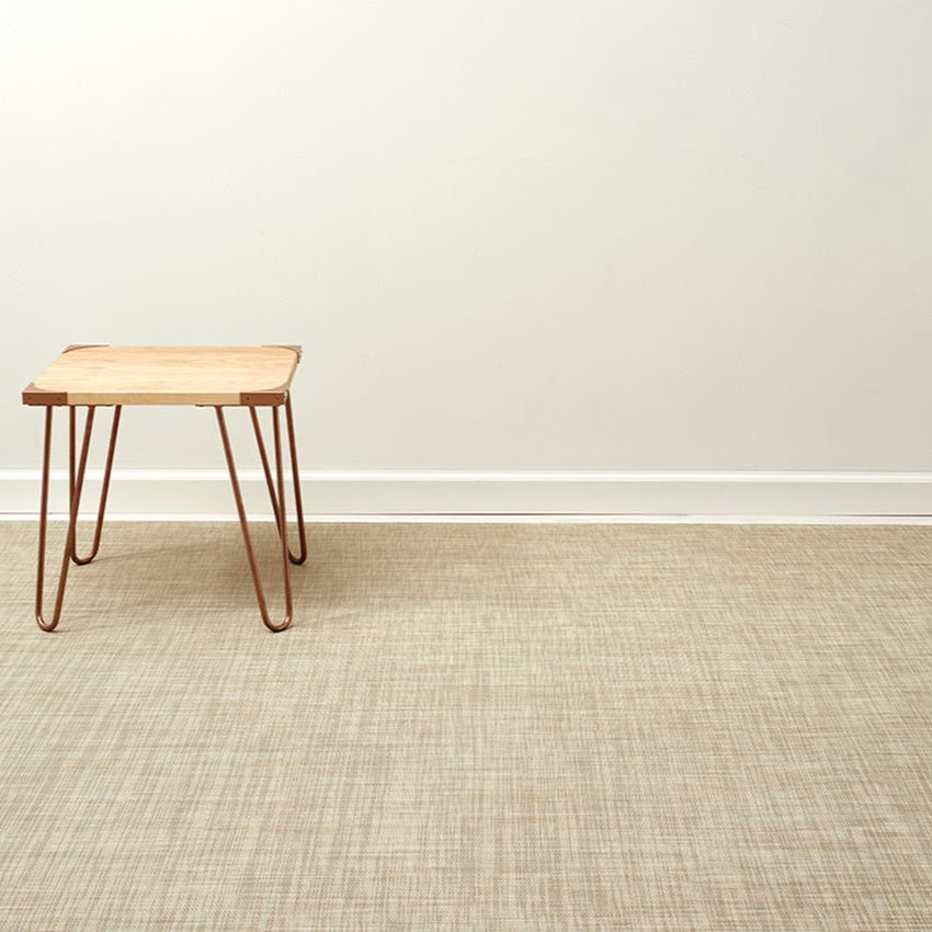 Chilewich Woven Floormat - Mini Basketweave - Linen – Vincent Design